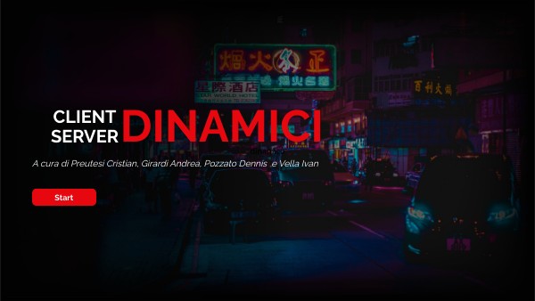 Girardi - client dinamico - server dinamico | Genially