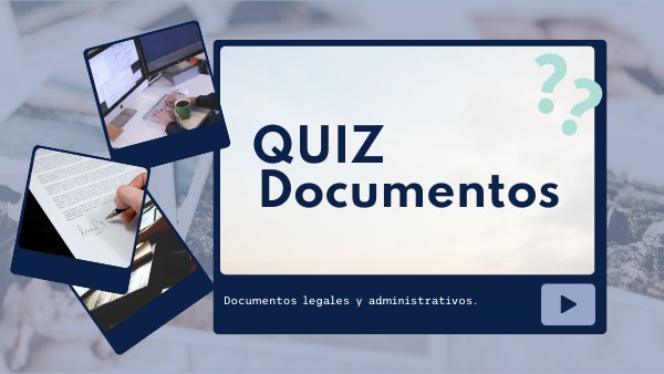 Quiz documentos