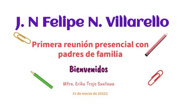 REUNION CON PADRES DE FAMILIA | Genially