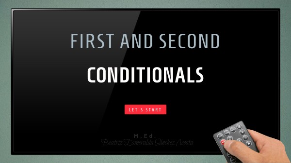 1st and 2nd conditionals | Genially