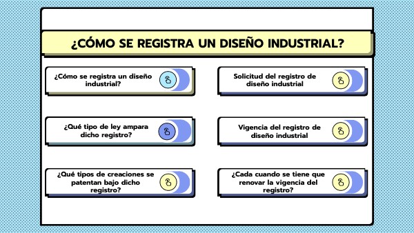 ¿Cómo se registra un diseño industrial? | Genially