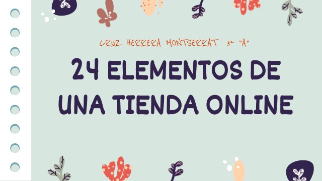 24 ELEMENTOS DE UNA TIENDA ONLINE | Genially