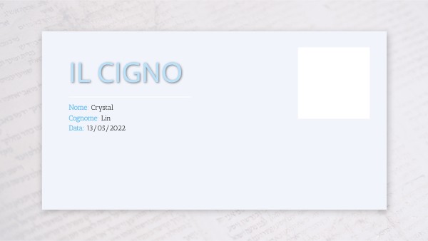 il cigno