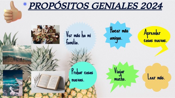 Propositos geniales 2024