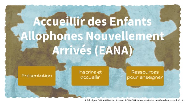 scolarisation des enfants allophones | Genially