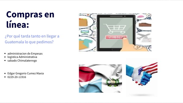 logística, compras internacionales | Genially