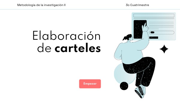 Presentar carteles | Genially