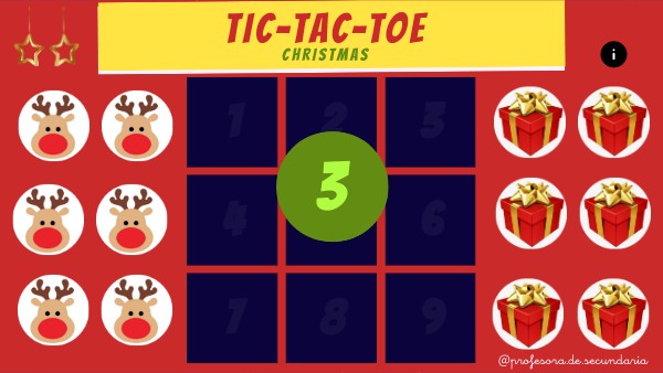 TIC-TAC-TOE Christmas version | Genially