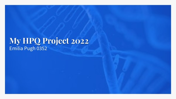 Emilia Pugh HPQ Presentation 2022