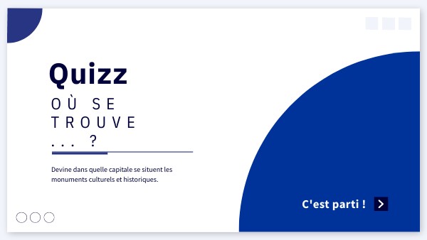 Quizz culturel - FR | Genially