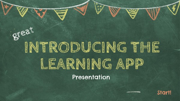 ANIMATED CHALKBOARD PRESENTATION | Genially