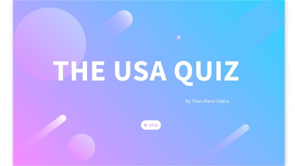 THE USA QUIZ | Genially
