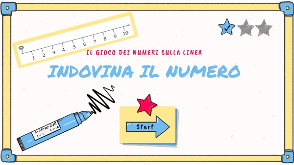 GIOCO DEI NUMERI SULLA LINEA | Genially