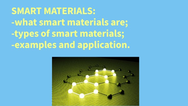 smart materials | Genially