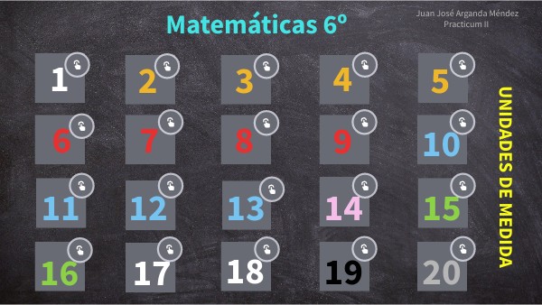 MATES 6º UNIDADES DE MEDIDA