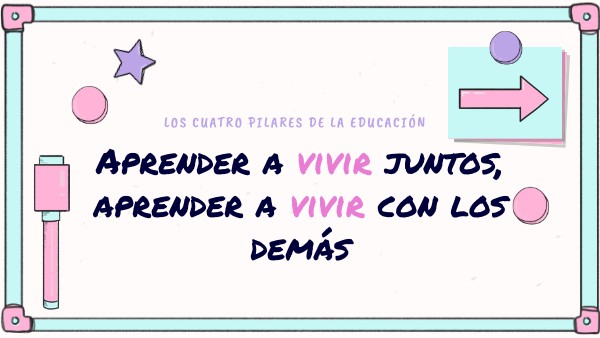 Pilares de la educación: Aprender a vivir juntos | Genially