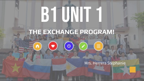 B1 --U1: The exchange program!