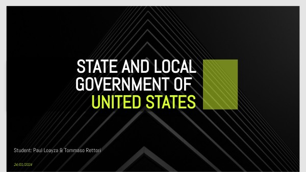 state and local government of united states | Genially