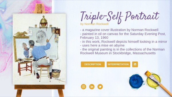 Triple Self Portrait | Genially