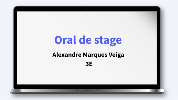 PRESENTATION STAGE 3E