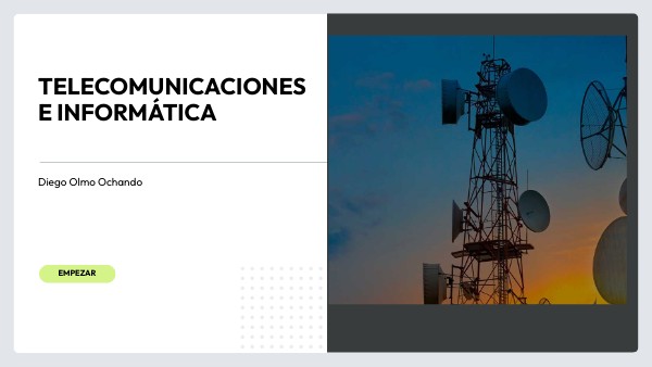 Telecomunicaciones e Informática