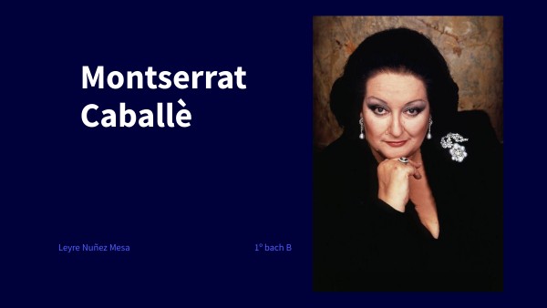 montserrat caballe