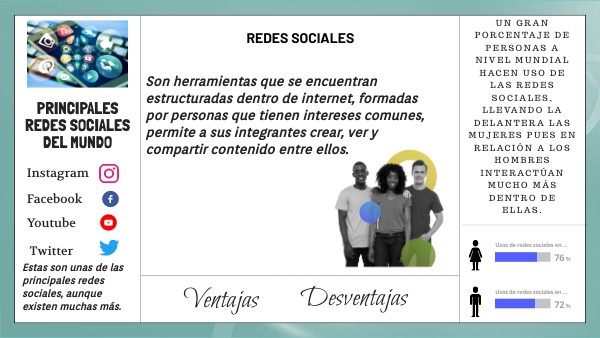 VENTAJAS Y DESVENTAJAS DE LAS REDES SOCIALES | Genially