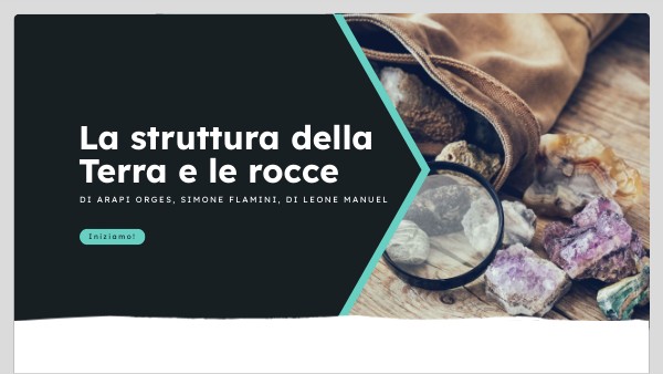 La struttura della Terra e le rocce | Genially