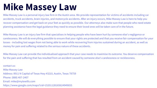 Mike Massey Law