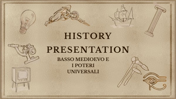 HISTORY PRESENTATION III