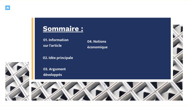 Tfe structuré | Genially