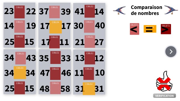 comparaison avec signes1 | Genially