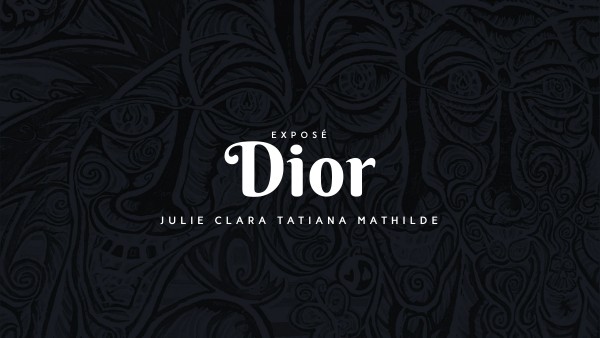 Exposé Dior | Genially