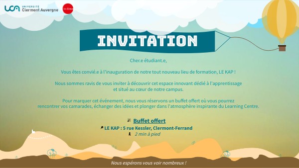 Carton invitation