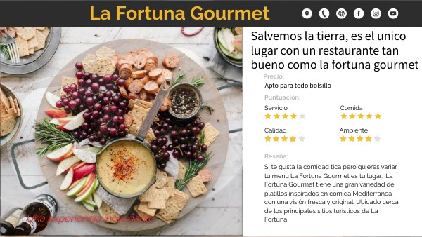 RESEÑA RESTAURANTE | Genially