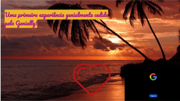 Uma primeira vez...no Genially!!!