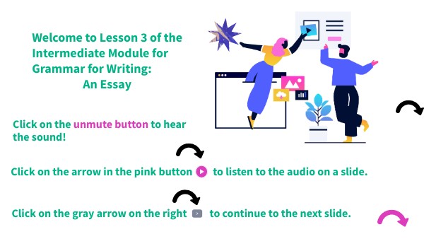 Lesson 3 Intermediate Grammar for Writing (An Essay)
