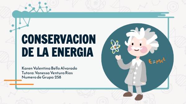 Conservación de la Energía