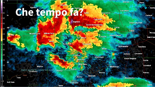 Che tempo fa? | Genially