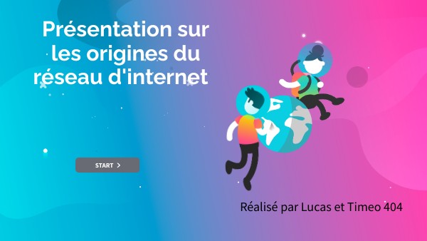 L'histoire d'internet | Genially