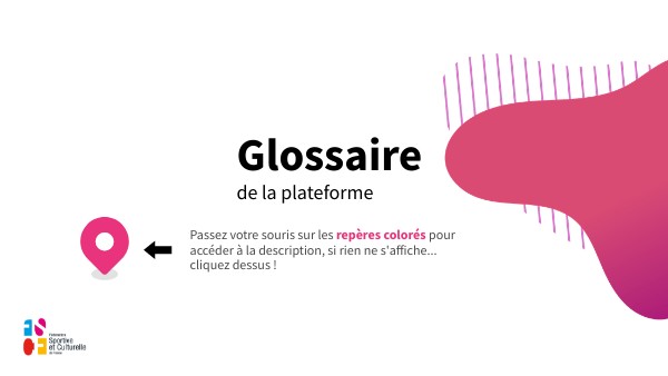 Glossaire Plateforme - apprenant | Genially