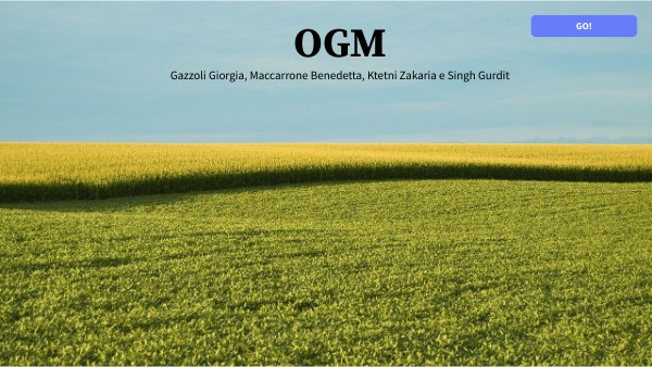 OGM | Genially