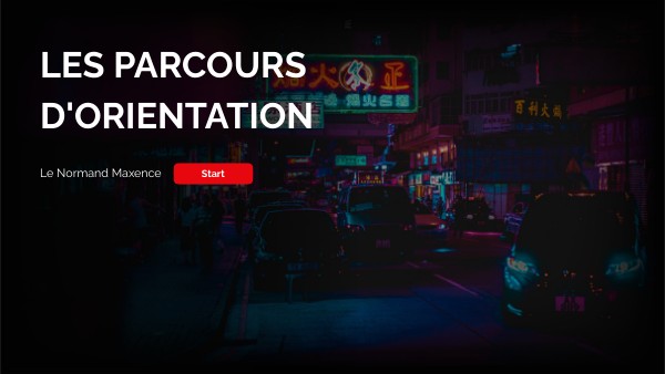 Parcours d'orientation