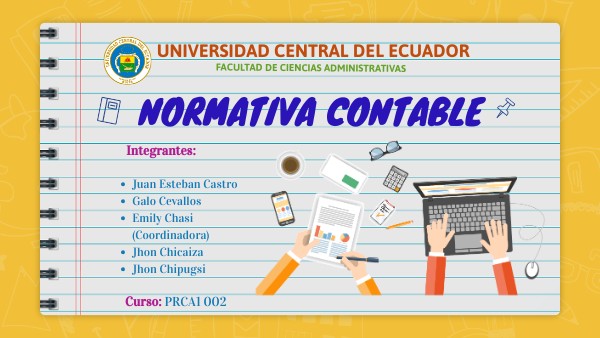 NORMATIVA CONTABLE | Genially