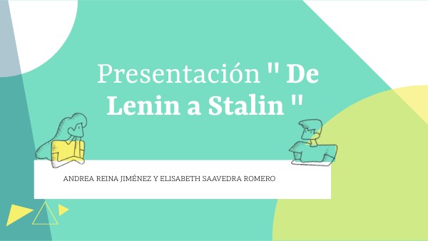 HMC de Lenin a Stalin