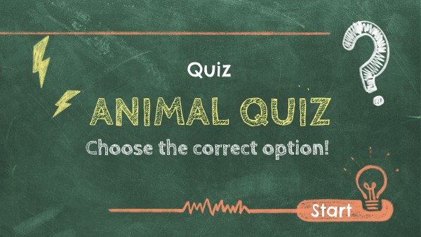 ANIMAL QUIZ | Genially