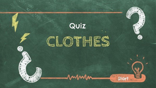 QUIZ CLOTHES | Genially