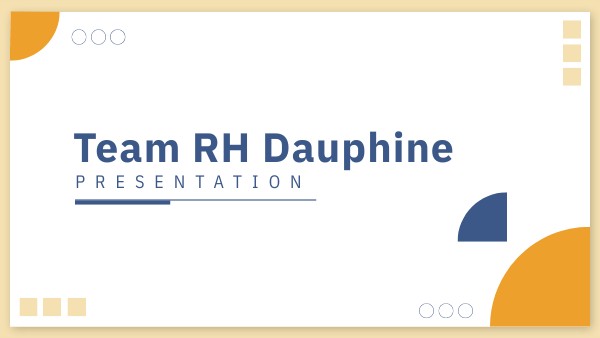 TEAM RH DAUPHINE | Genially