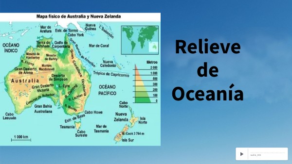 Relieve de Oceanía | Genially