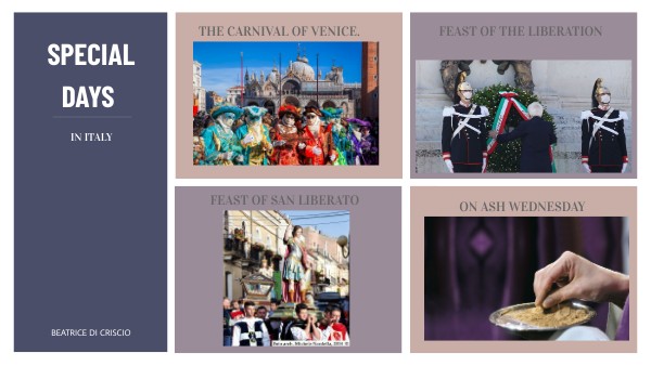 special days | Genially